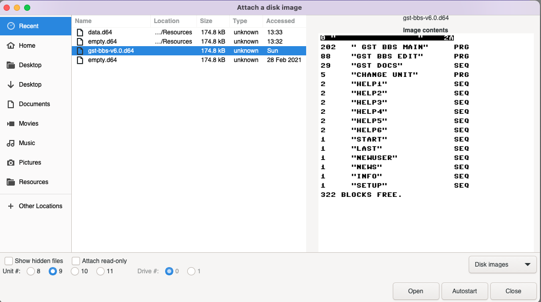 Simple BBS in a Commodore Emulator - Adam Whitney