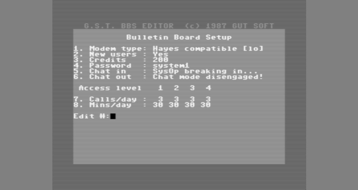 Simple BBS in a Commodore Emulator - Adam Whitney